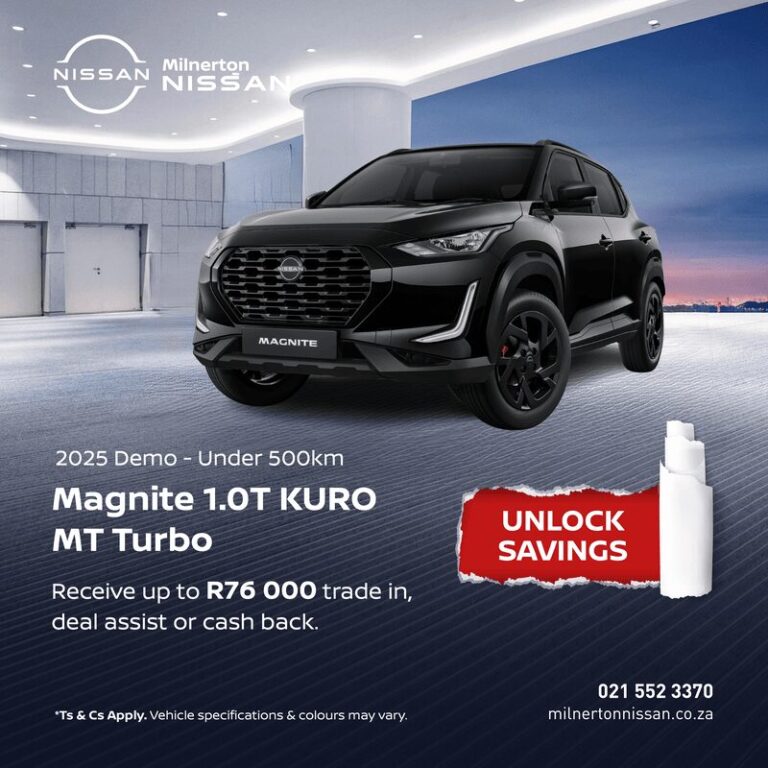 New Vehicle Specials - Milnerton Nissan